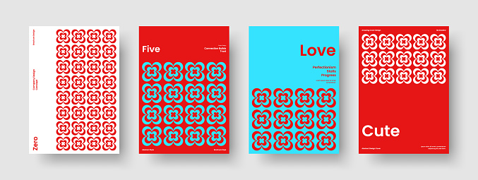 Desain Laporan Kreatif Tata Letak Banner Terisolasi Template Sampul