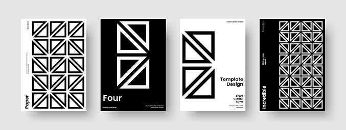 Desain Latar Belakang Terisolasi Template Laporan Abstrak Tata Letak