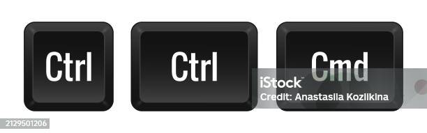 Ctrl Cmd Command Key Combination Keyboard Control Computer Shortcut