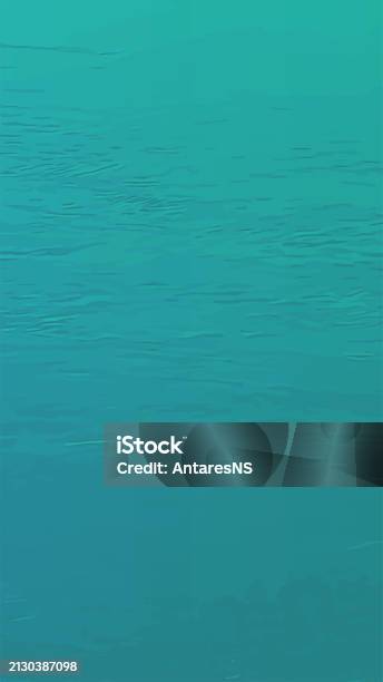 Vector Illustration Of The Water Surface Texture Of The Salzach River