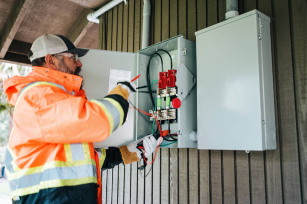 Free Stock Photo of Electrician working on electrical panel | Download ...