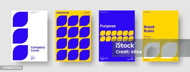 Template Latar Belakang Abstrak Tata Letak Poster Modern Desain