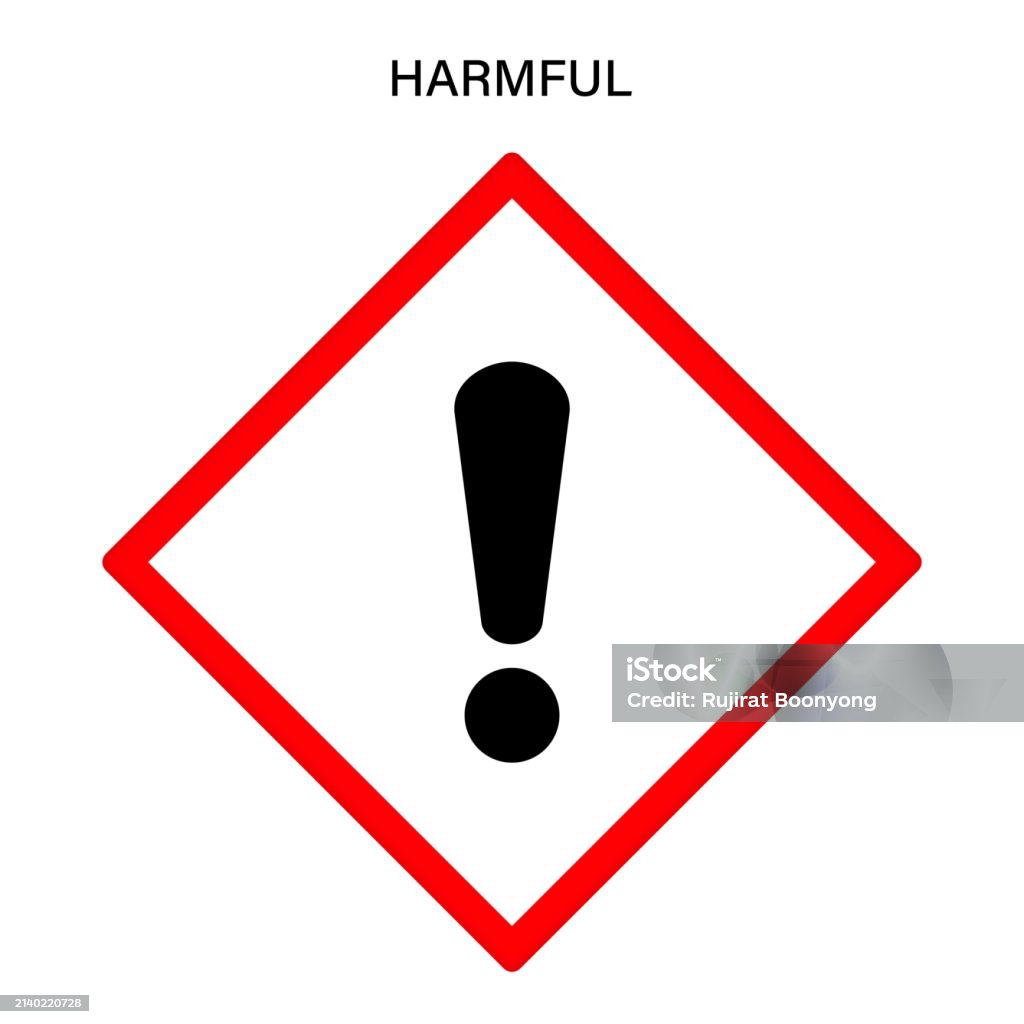 Harmful Warning Sign Vector Globally Harmonized System Hazard ... Harmful Warning Sign Vector Globally Harmonized System Hazard ...