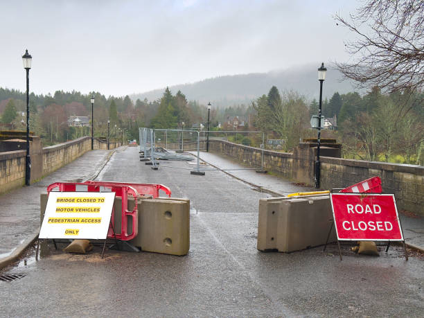 Free Stock Photo of Bridge Closed Sign and Bridge Entrance | Download ...