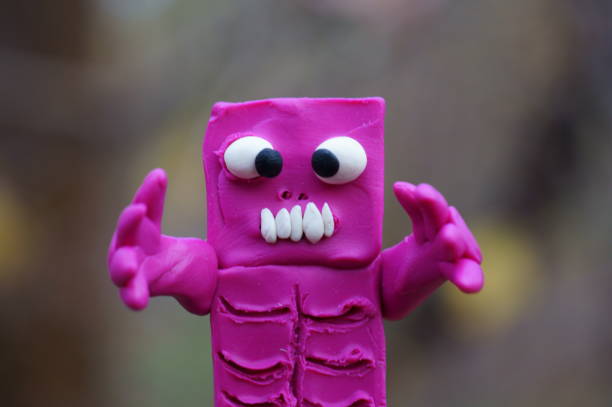 Free picture: funny, toy, pinkish, monster, face, smile, celebration ...