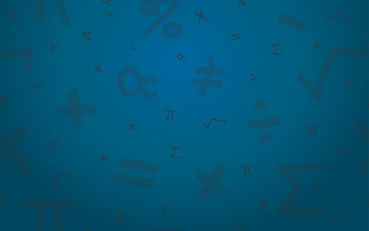 Mathematischer Hintergrund Verschiedene Mathematische Symbole Auf ... Mathematischer Hintergrund Verschiedene Mathematische Symbole Auf ...