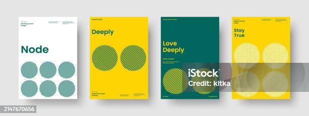 Desain Sampul Buku Geometris Template Poster Abstrak Tata Letak Flyer