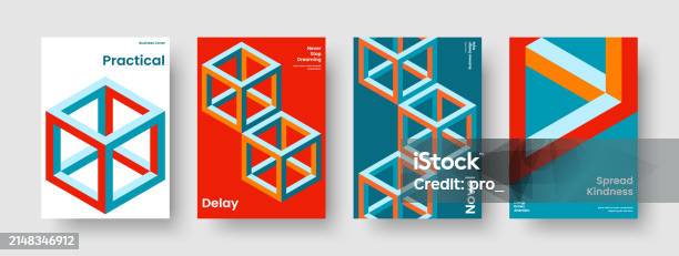 Template Latar Belakang Modern Desain Sampul Buku Abstrak Tata Letak