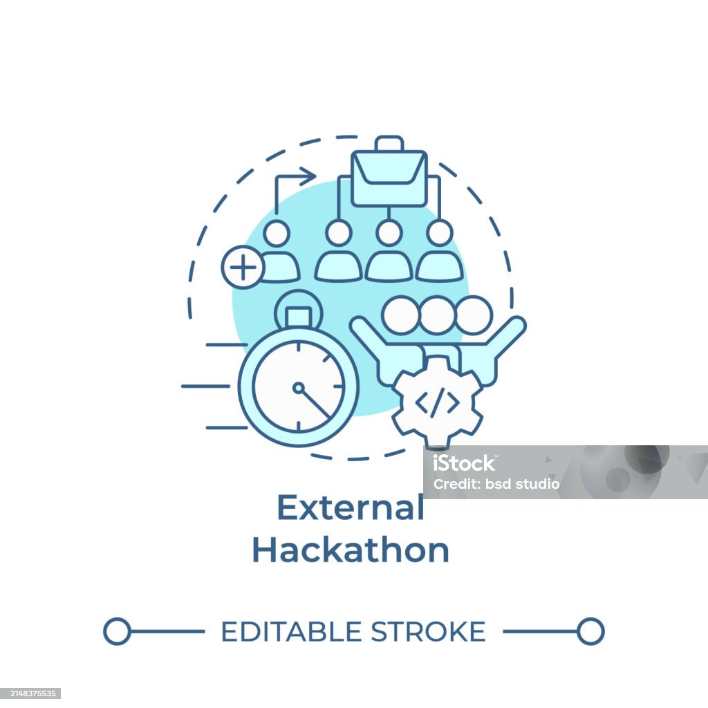 External Hackathon Soft Blue Concept Icon Stock Illustration - Download ... External Hackathon Soft Blue Concept Icon Stock Illustration - Download ...