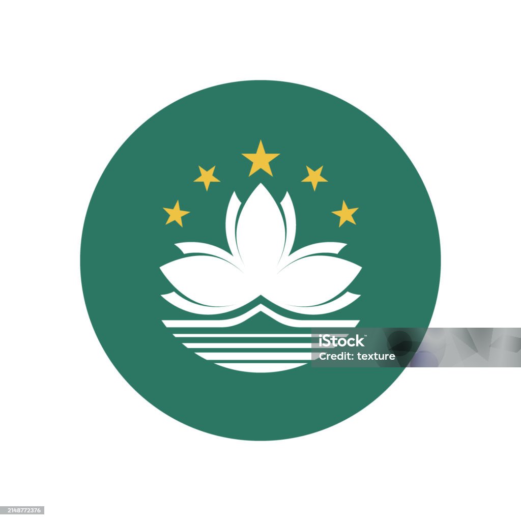 Bendera Makau Bendera Lingkaran Macau Ikon Bendera Tombol Warna Standar ... Bendera Makau Bendera Lingkaran Macau Ikon Bendera Tombol Warna Standar ...