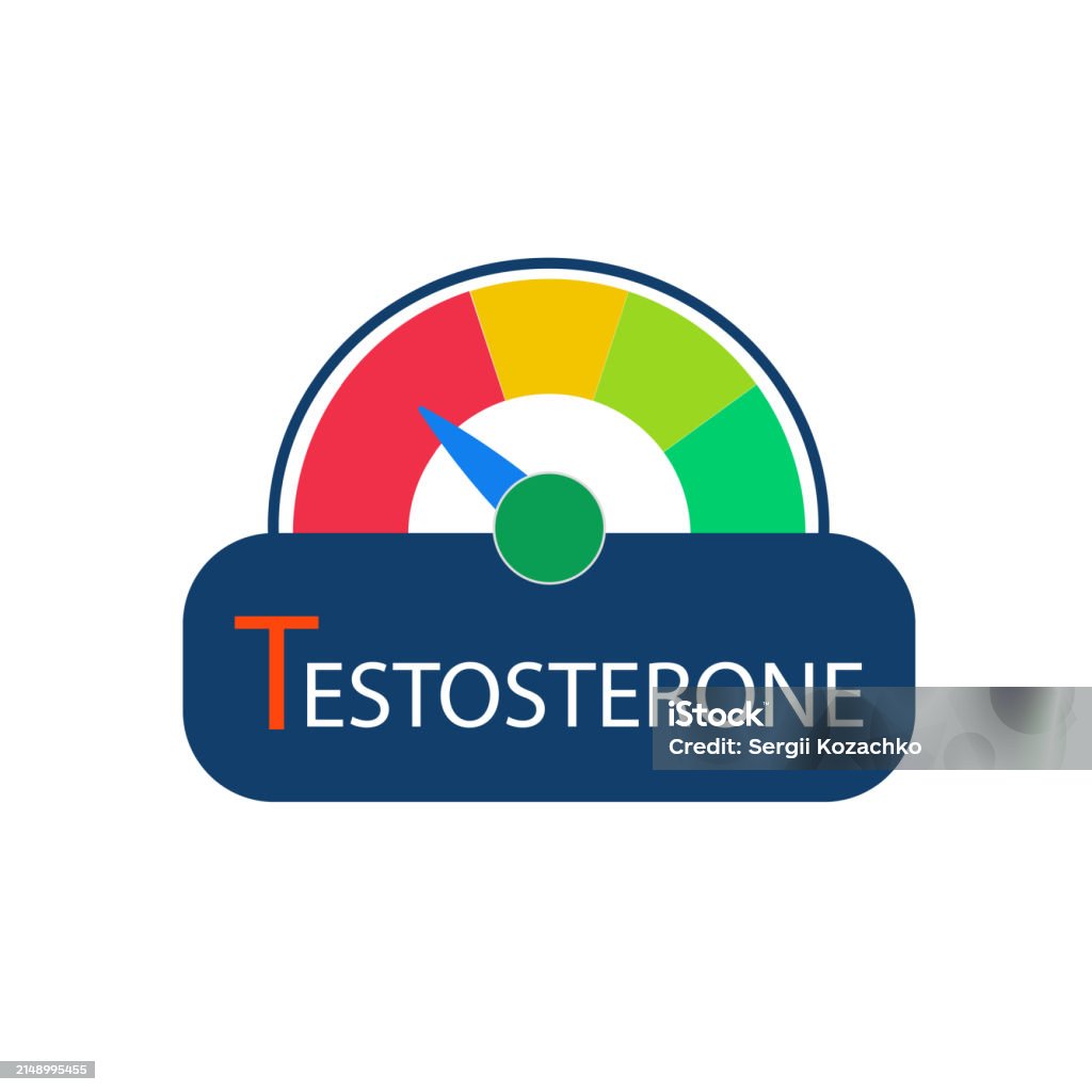 Testosterone Level Meter Measuring Scale Hormone Testosterone