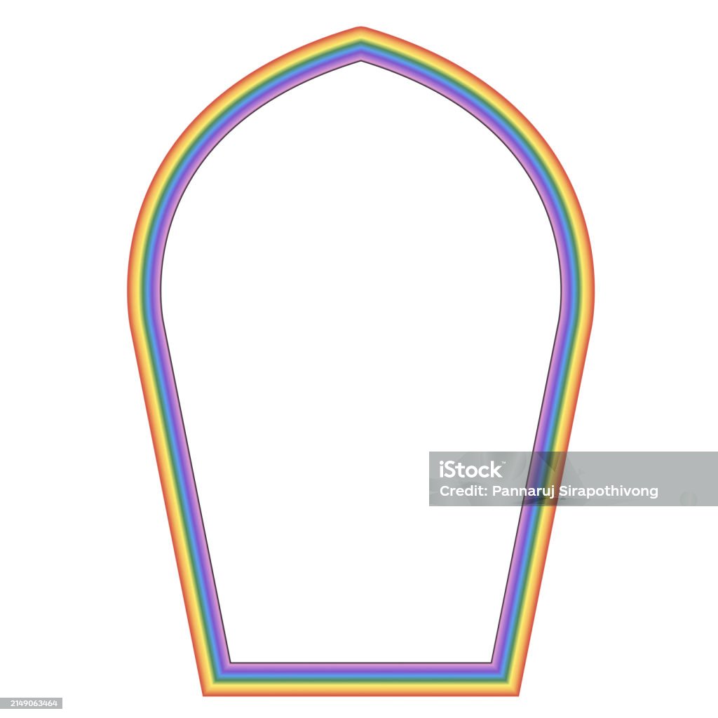 Ilustración de Arco De Herradura Puntiagudo Marco Del Arco Iris Arco ... Ilustración de Arco De Herradura Puntiagudo Marco Del Arco Iris Arco ...