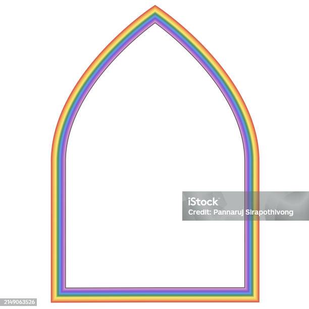 Ilustración de Arco De Tres Puntas Marco Del Arco Iris Arco ... Ilustración de Arco De Tres Puntas Marco Del Arco Iris Arco ...
