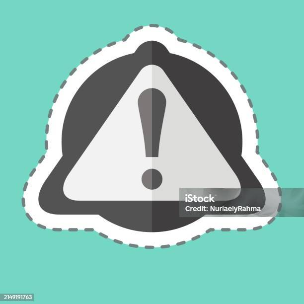 Garis Stiker Memotong Simbol Terkait Dengan Simbol Foto Dan Ilustrasi