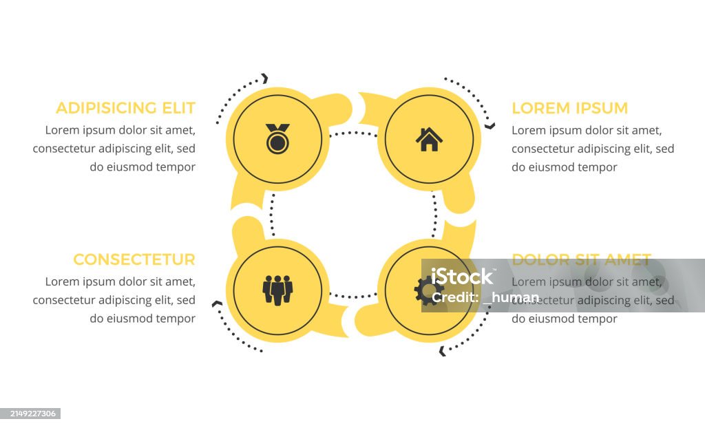 Circle Diagram Template Four Elements Stock Illustration - Download ... Circle Diagram Template Four Elements Stock Illustration - Download ...