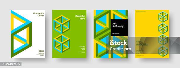 Tata Letak Banner Terisolasi Desain Sampul Buku Modern Template