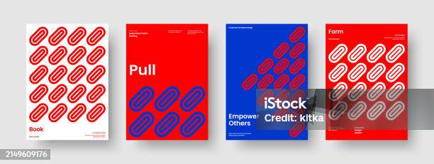 Template Brosur Geometris Tata Letak Latar Belakang Modern Desain