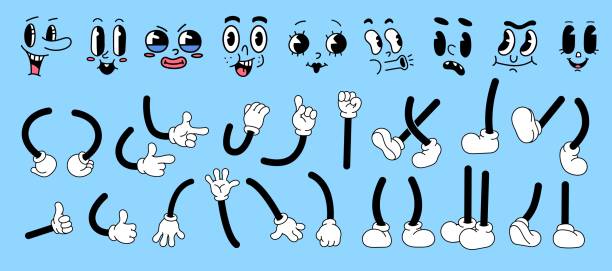 10 800 Cartoon Arms And Legs Stock Illustrations Royalty Free Vector
