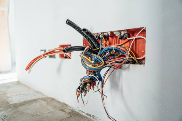 Free Stock Photo of Tangled Electrical Wires on Wall | Download Free ...