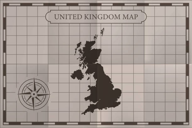 Free Stock Photo of Old map of the UK | Download Free Images and Free ...
