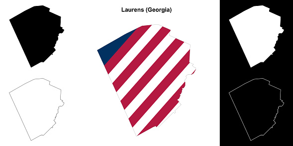 Laurens County Outline Map Set Stock Illustration - Download Image Now ... Laurens County Outline Map Set Stock Illustration - Download Image Now ...