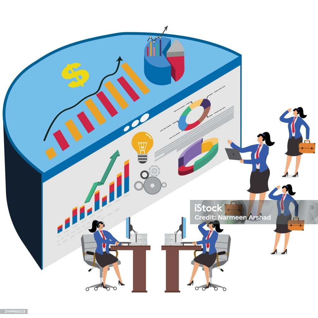Group Of Businesswomen On Different Steps Stock Illustration - Download ... Group Of Businesswomen On Different Steps Stock Illustration - Download ...
