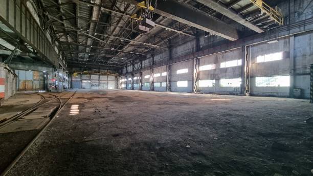 Free Stock Photo of Interior of an abandoned building industrial and ...