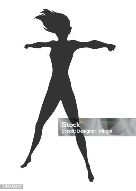 Woman Superhero Silhouette Business Woman Revealed As Super Hero Female