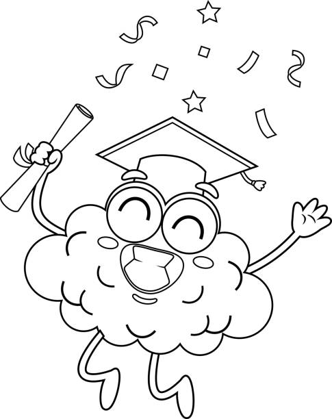 390+ Black And White Brain Cartoon Character Stock Illustrations ... 390+ Black And White Brain Cartoon Character Stock Illustrations ...