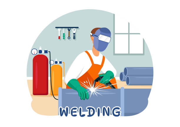 Download Ai Generated, Welder, Welding. Royalty-Free Vector Graphic ...