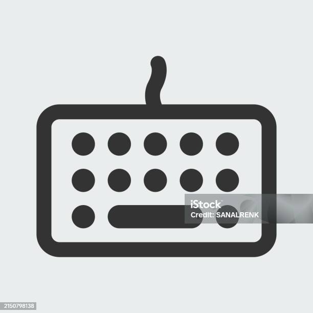 Keyboard Simple Icon For Design Easily Editable Outline Stroke Stock ... Keyboard Simple Icon For Design Easily Editable Outline Stroke Stock ...