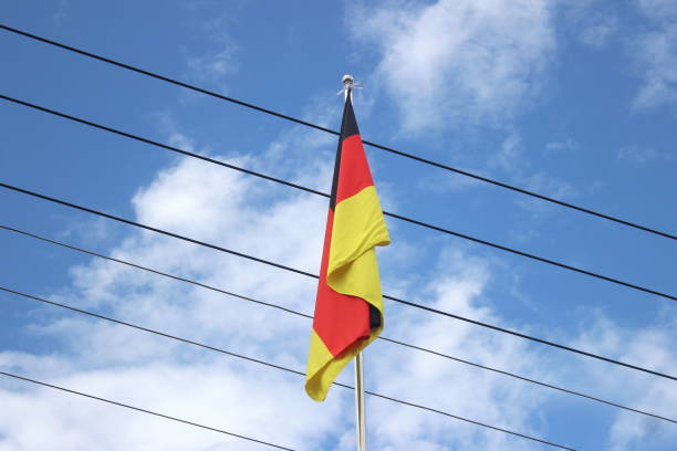 German flag on ship | Free Stock Image - Barnimages