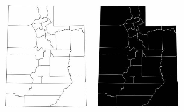 Utah County Map Outline Utah County Map Outline