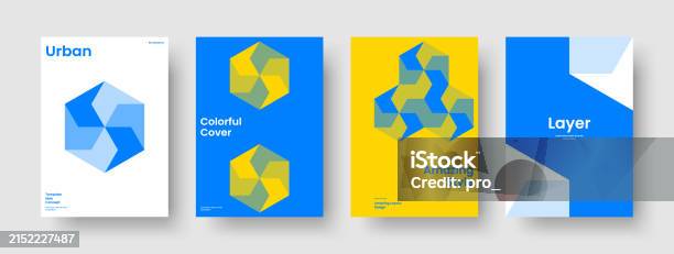 Template Flyer Kreatif Desain Banner Modern Tata Letak Sampul Buku