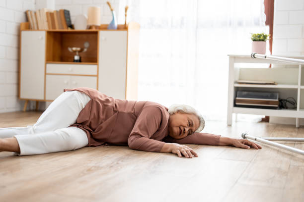 Free Stock Photo of Senior citizen fainting and falling on the ground ...