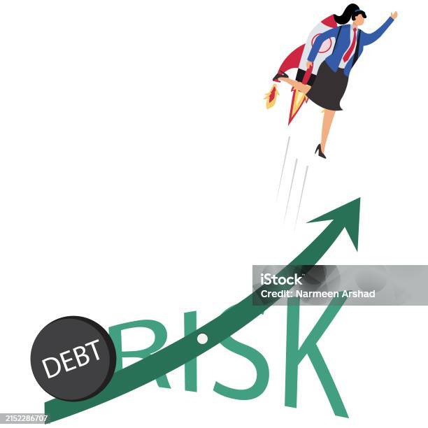 High Risk High Return Stock Market Illustration Financial Investment ... High Risk High Return Stock Market Illustration Financial Investment ...