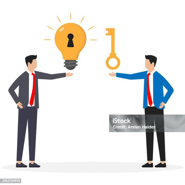 Key To Success And Creativity Idea To Solve Problem Innovation Or