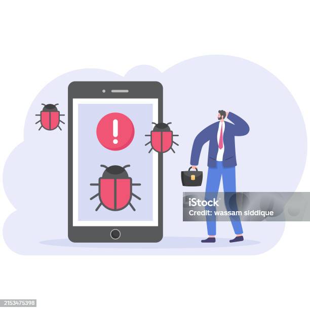 Bug Hunter Or Bug Bounty Concept A Software Tester Carries Out Tests ... Bug Hunter Or Bug Bounty Concept A Software Tester Carries Out Tests ...