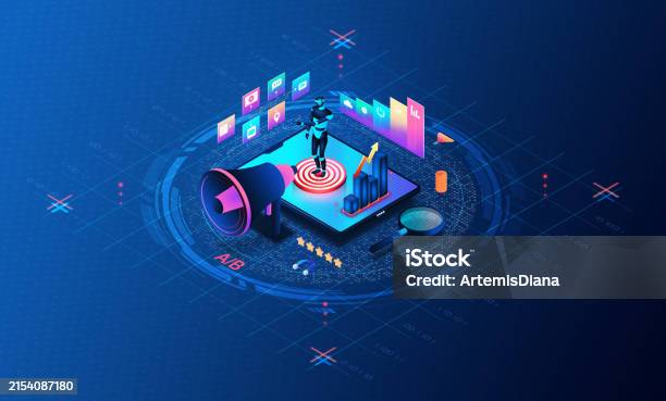 Marketing Automation And Aidriven Customer Insights Concept 3d