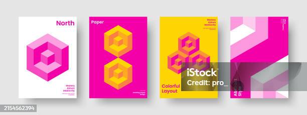 Template Sampul Buku Modern Desain Presentasi Bisnis Abstrak Tata Letak