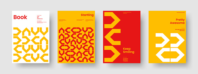Desain Latar Belakang Geometris Template Poster Kreatif Tata Letak