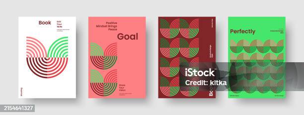 Desain Laporan Terisolasi Tata Letak Poster Modern Template Banner