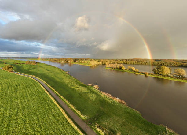 Free Stock Photo of A rainbow over a river | Download Free Images and ...