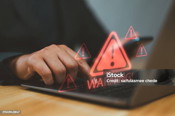 System Warning Hacked Alert Cyberattack On Computer Network ... System Warning Hacked Alert Cyberattack On Computer Network ...