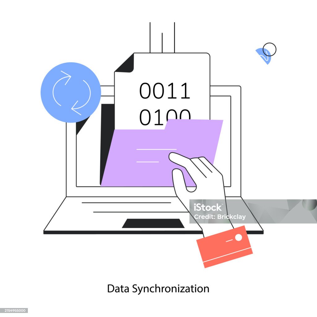 Data Synchronization Stock Illustration - Download Image Now - Backup ... Data Synchronization Stock Illustration - Download Image Now - Backup ...