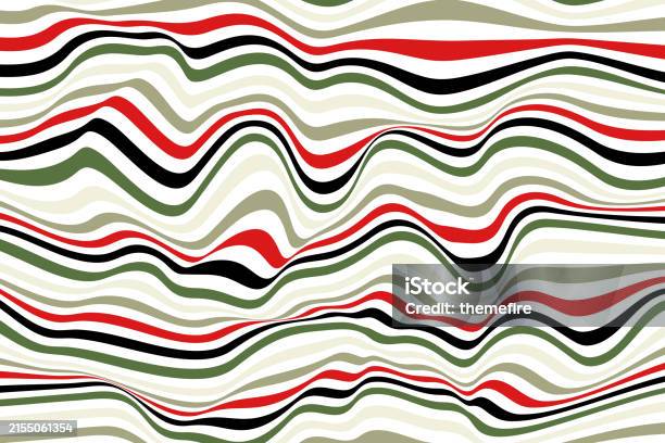 Smooth Flowing Striped Wave Background Stock Illustration - Download ... Smooth Flowing Striped Wave Background Stock Illustration - Download ...