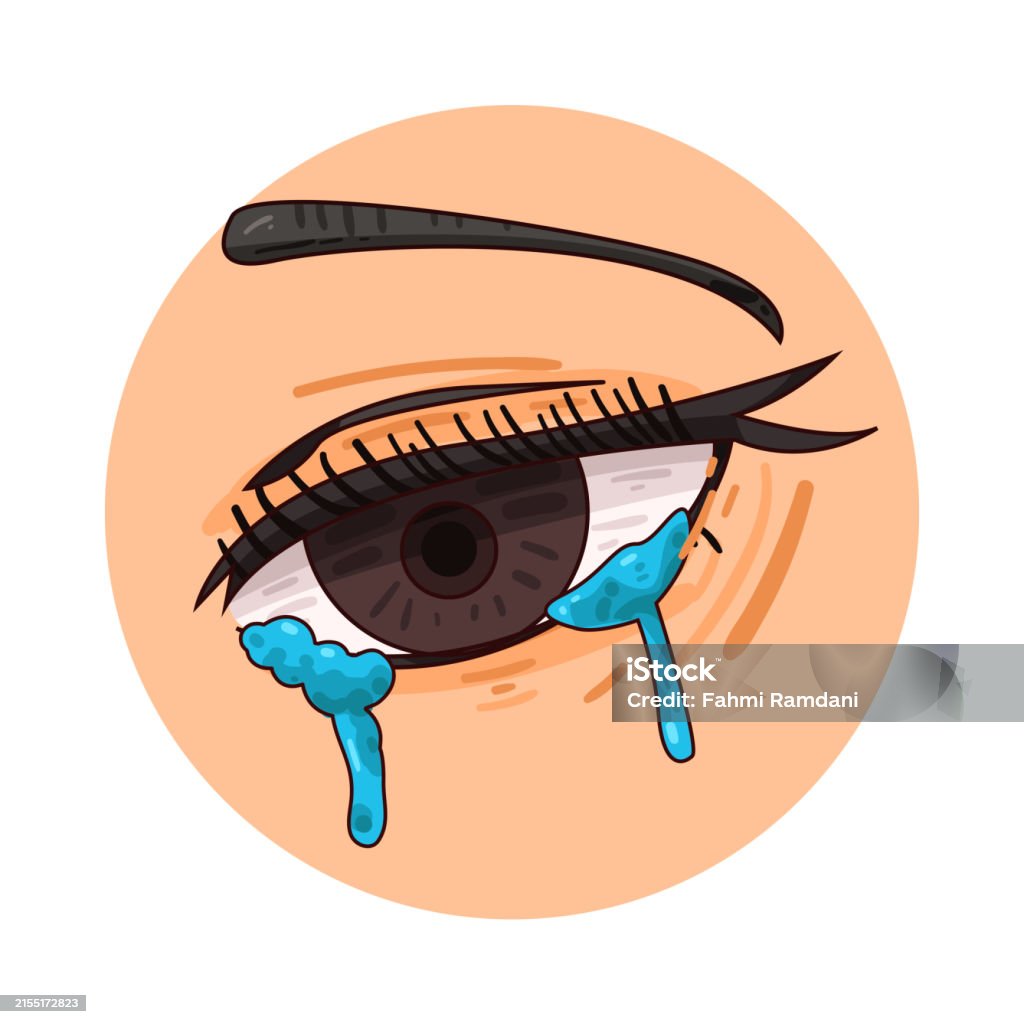 Crying Eyes Stock Illustration Download Image Now Adult Anger Beauty Istock