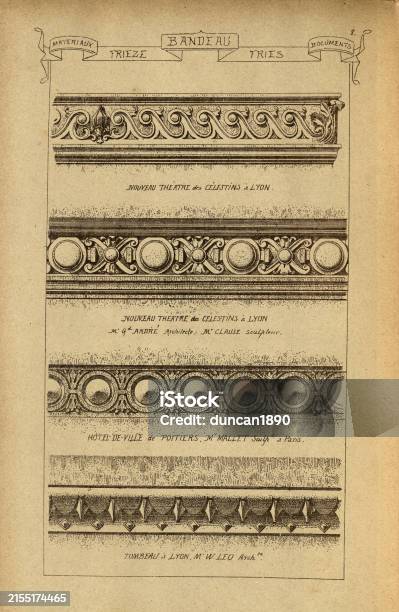 Architectural Frieze Patterns History Of Architecture Decoration And