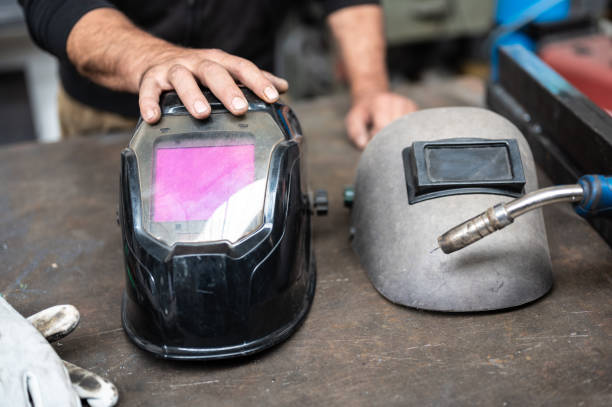 A very strong conceptual image on workplace safety: the strong hand of ...
