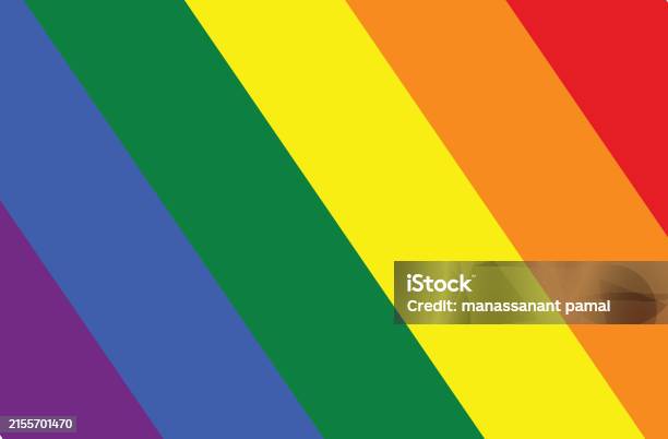 Lgbt Flag Rainbow Color Love Symbol Pride Month In June Vector